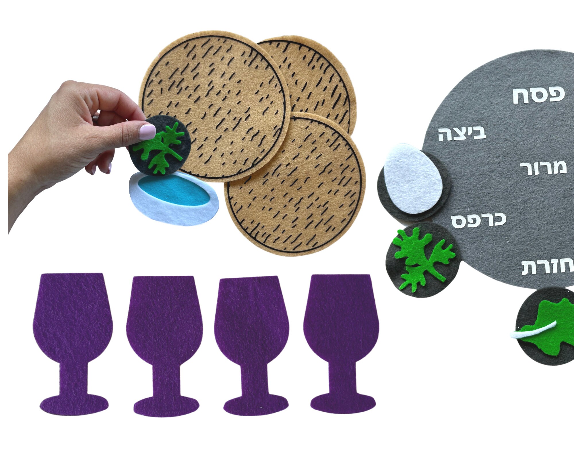 Passover Seder Plate SVG File - Etsy