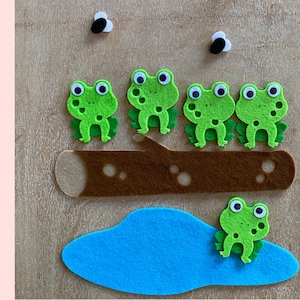Five Green Speckled Frogs - SVG and PDF Files Only - Etsy