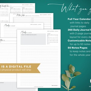 2023 Stylized Daily Journal Remarkable 2 Template Elegant - Etsy