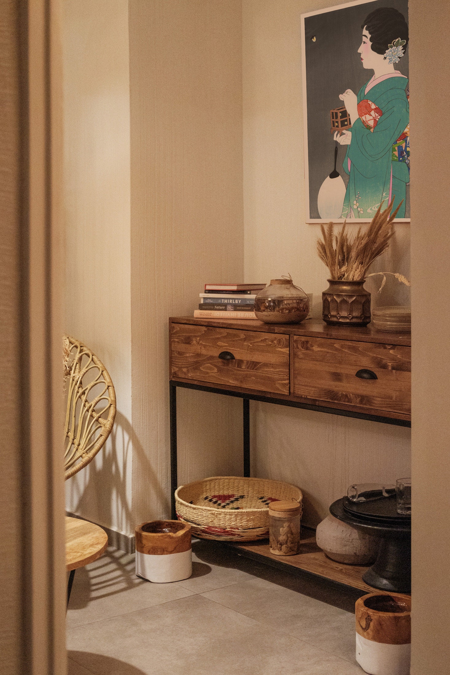 Japanese Poster Ito Shinsui Woman and Firefly Cage Japanese - Etsy