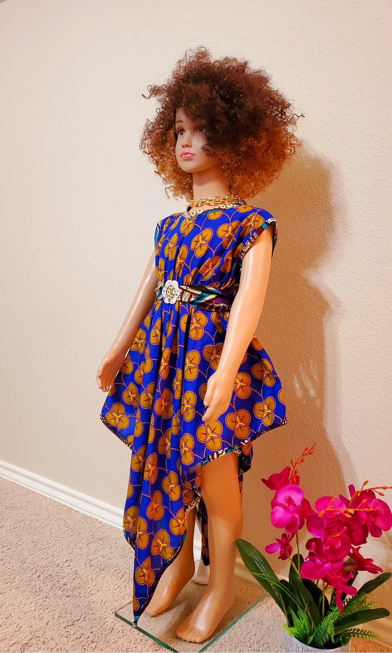 Fishtail African Ankara Girls | Etsy