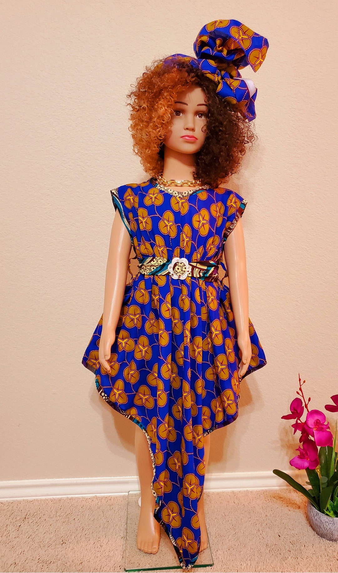 Fishtail African Ankara Girls - Etsy