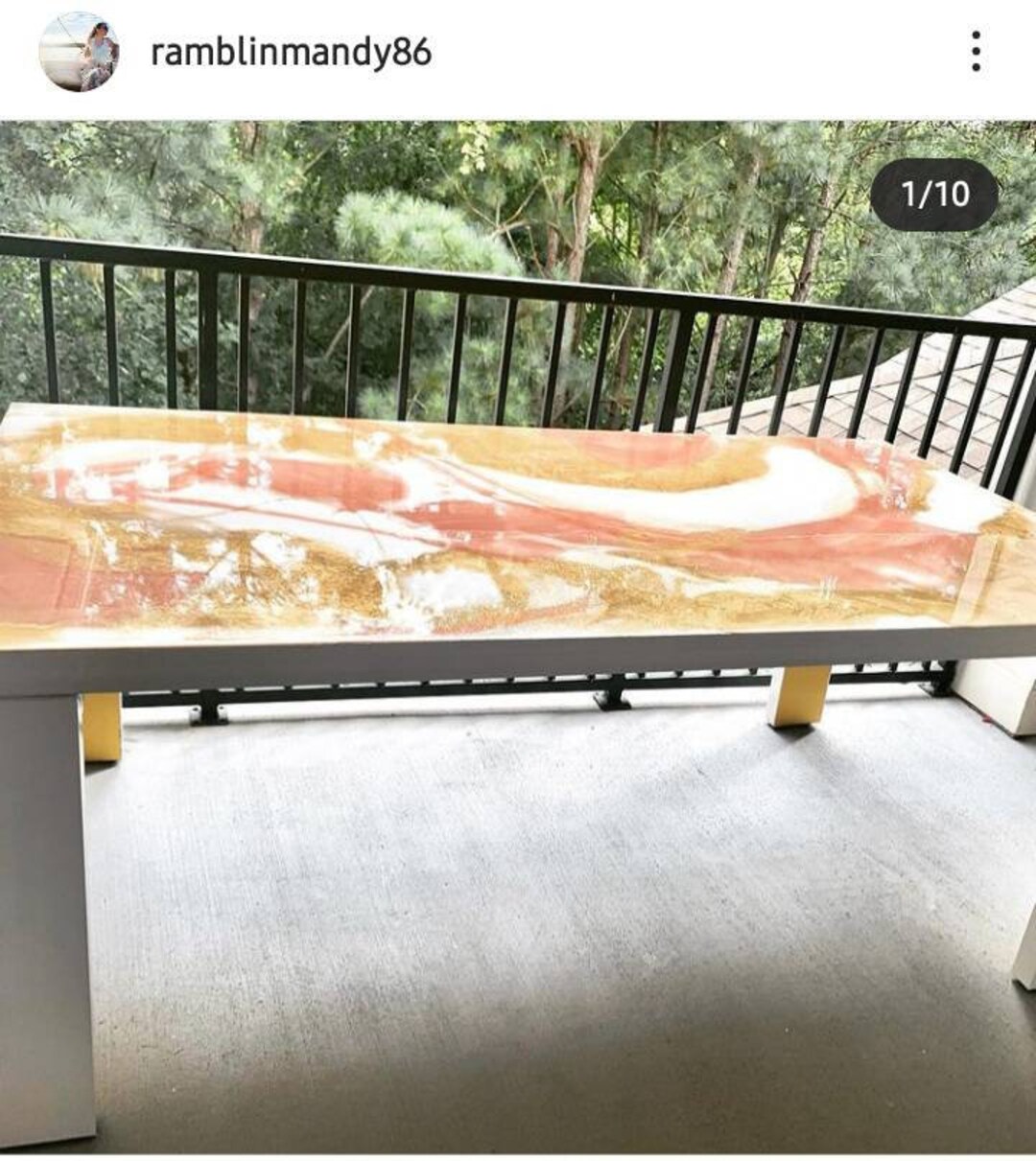 Custom Resin Art Tables - Etsy