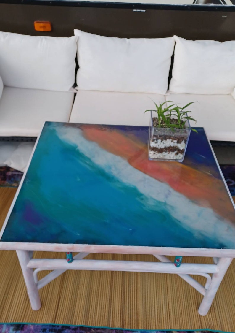 Custom Resin Art Tables - Etsy