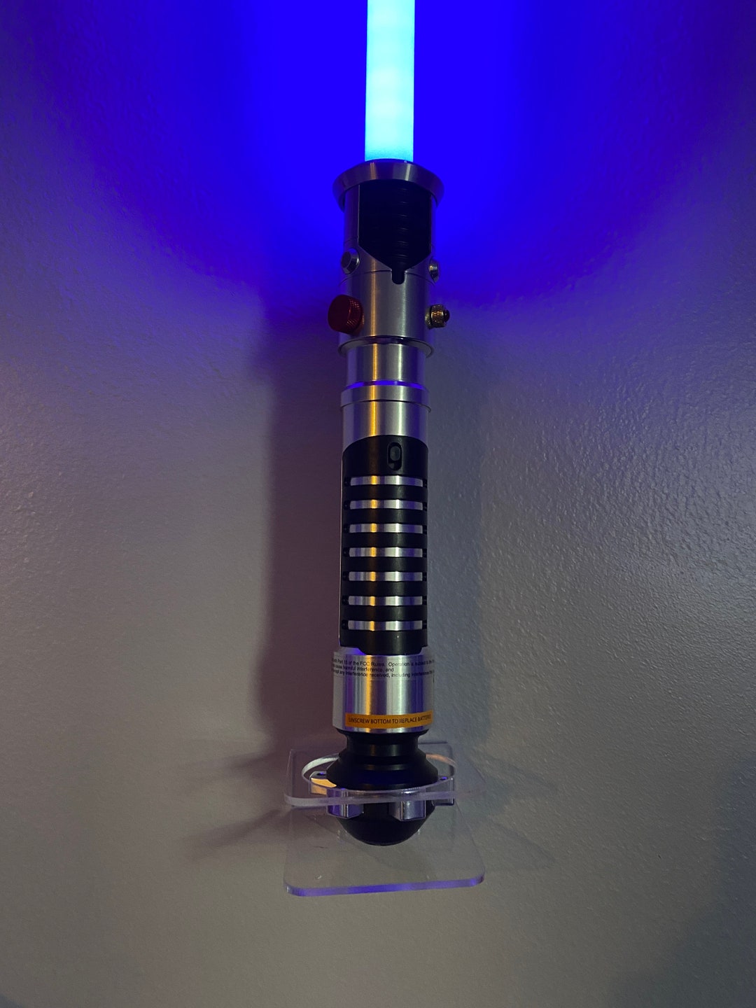 Lightsaber Mount - Vertical Wall Display - Acrylic - Etsy