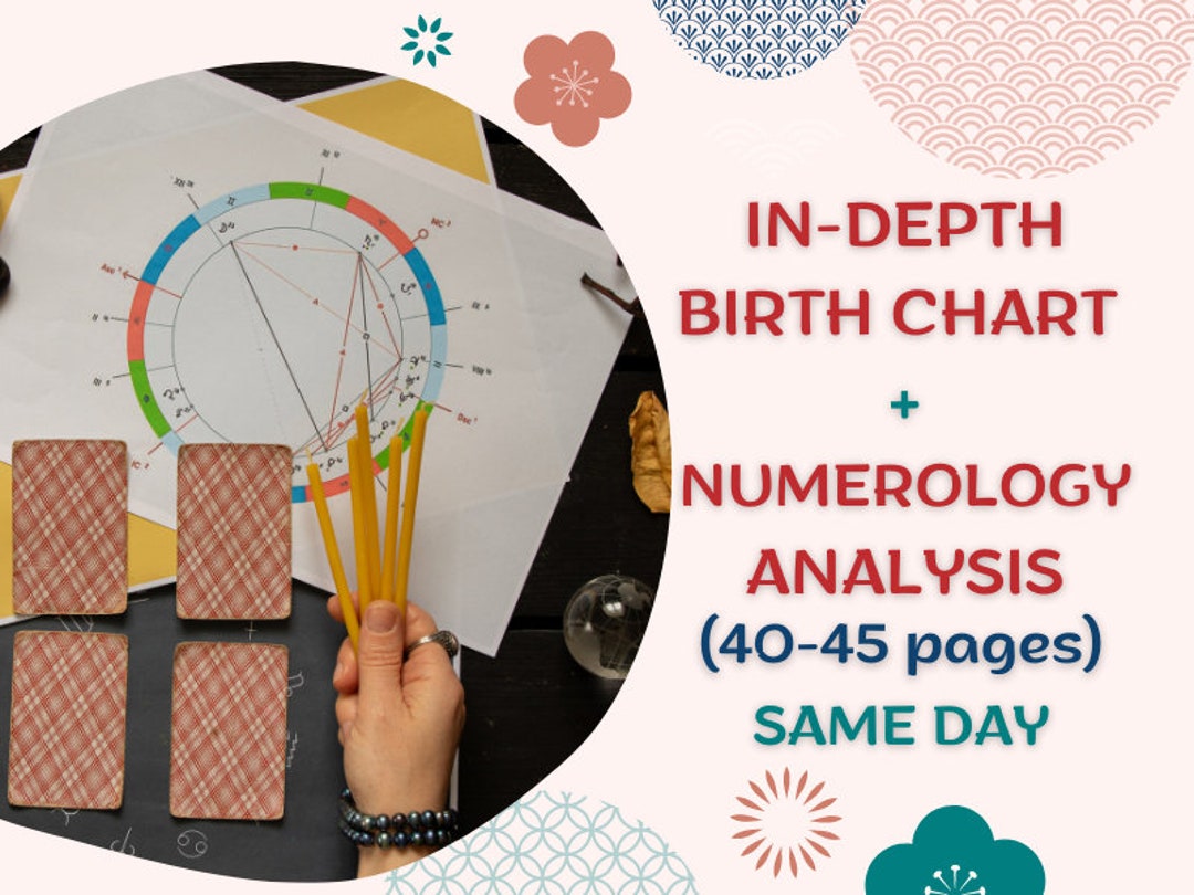 Birth Chart Reading Numerology Reading Natal Chart Analysis in Depth ...