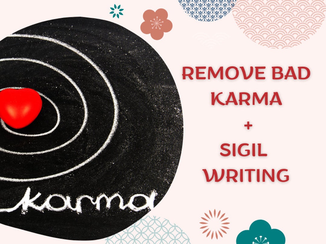 Karma Clearing Spell and Personalized Sigil Karmic Clearing Remove Bad ...