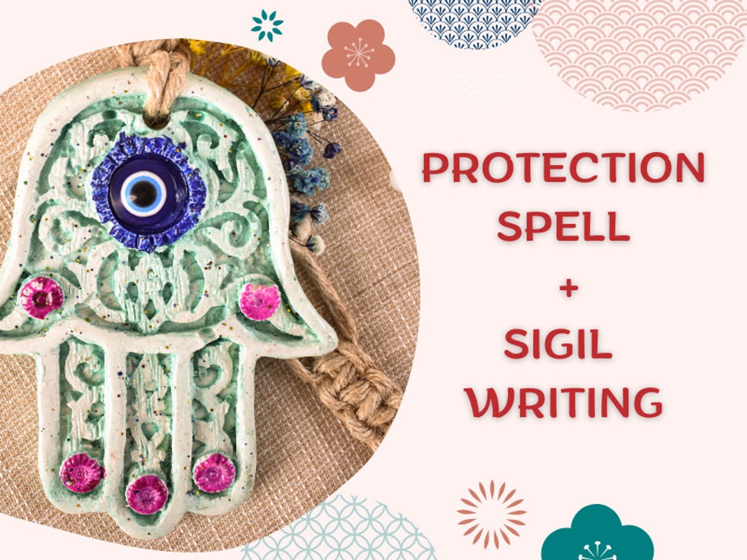 Protection Spell & Personalized Sigil evil Eye Protection - Etsy