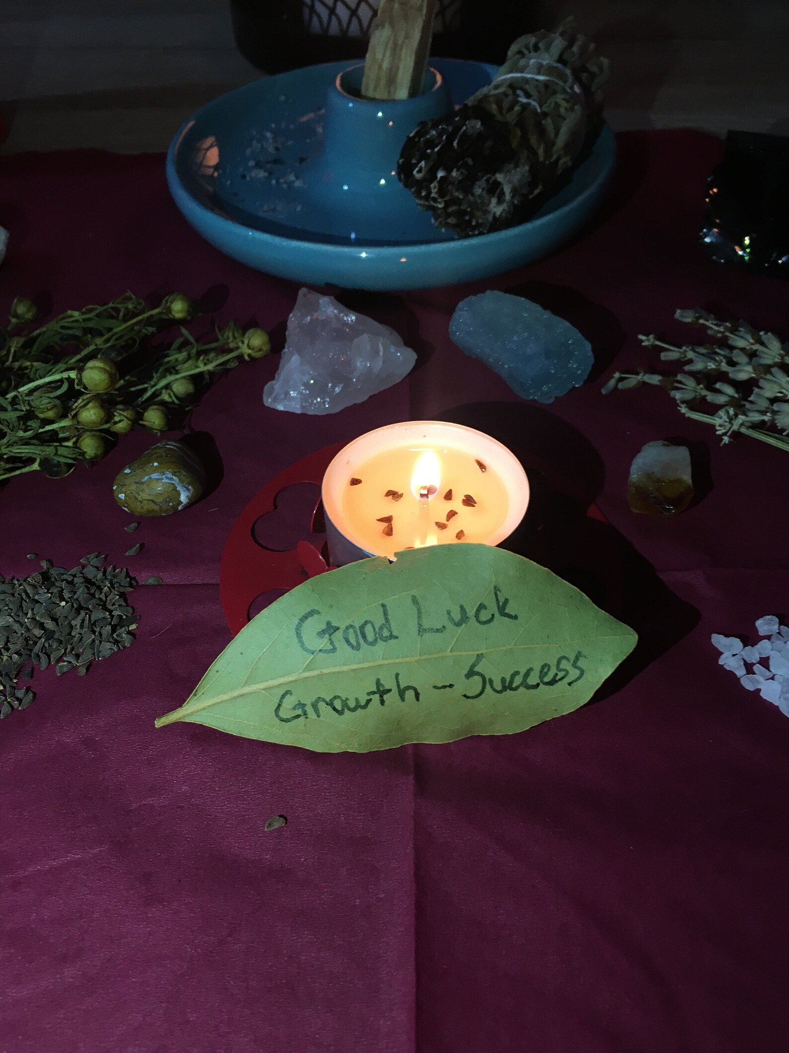 Same Day Good Luck Growth Success Candle Burning - Etsy