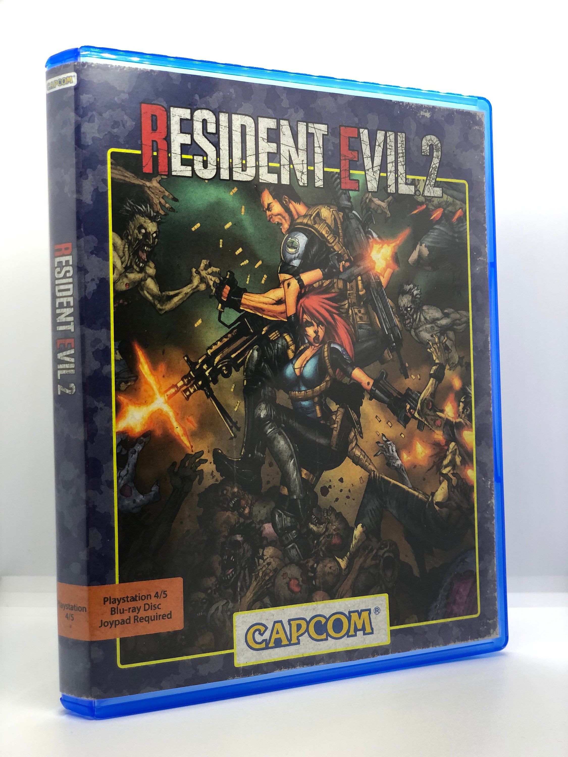 Custom Game Cover Ps4 Ps5 Resident Evil 2 DOWNLOAD - Etsy Australia