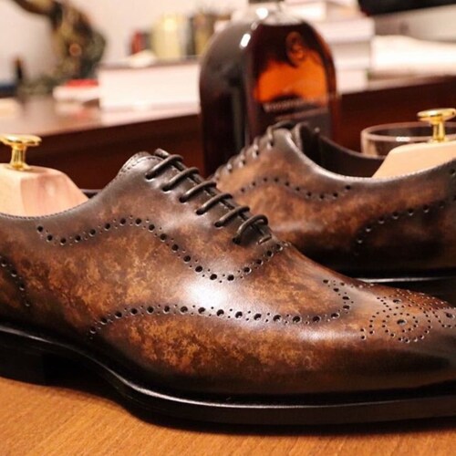 Pure Handmade Leather Dress Shoes for Men's Gifts for - Etsy