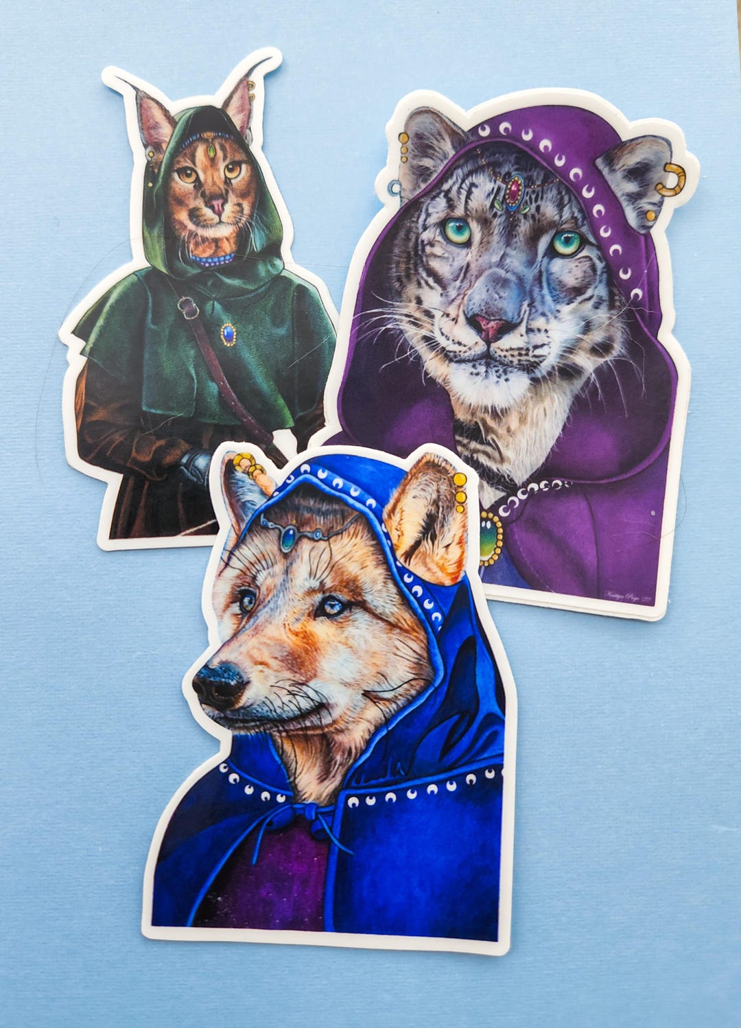 Mythical Creatures Sticker Pack #2, Cat Art, Cute Designs, Animal ...