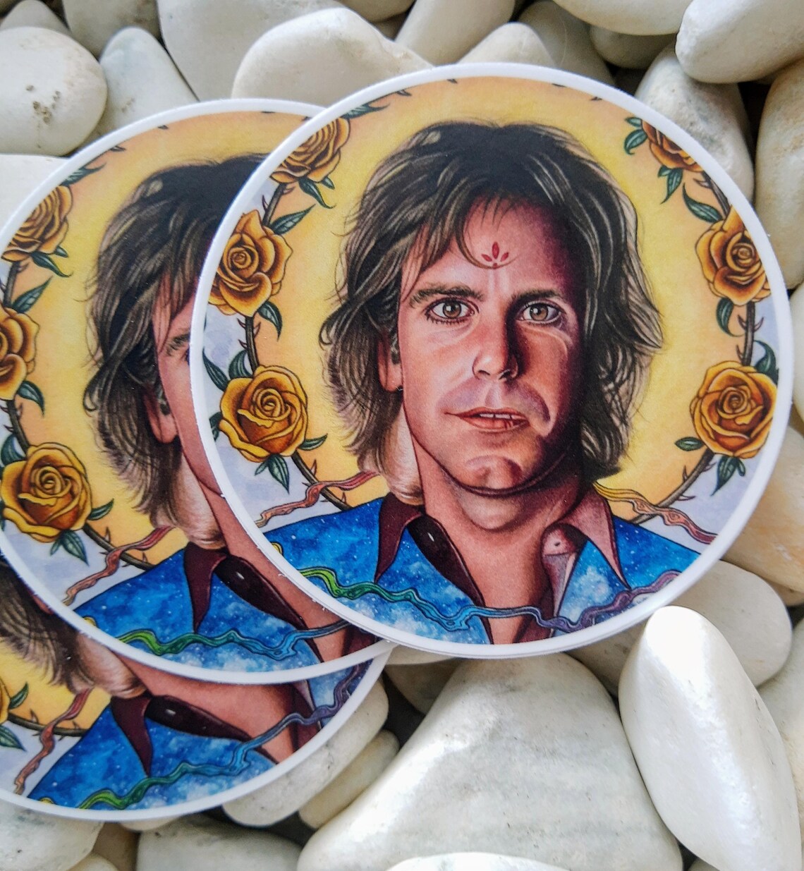 Grateful Dead Sticker Pack for Deadheads, Boho, Hippy, Festival Lover ...