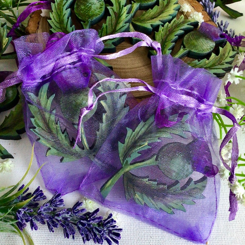 Set of 10 Hand Painted Scottish Wedding Favours / Favors. Wooden ...