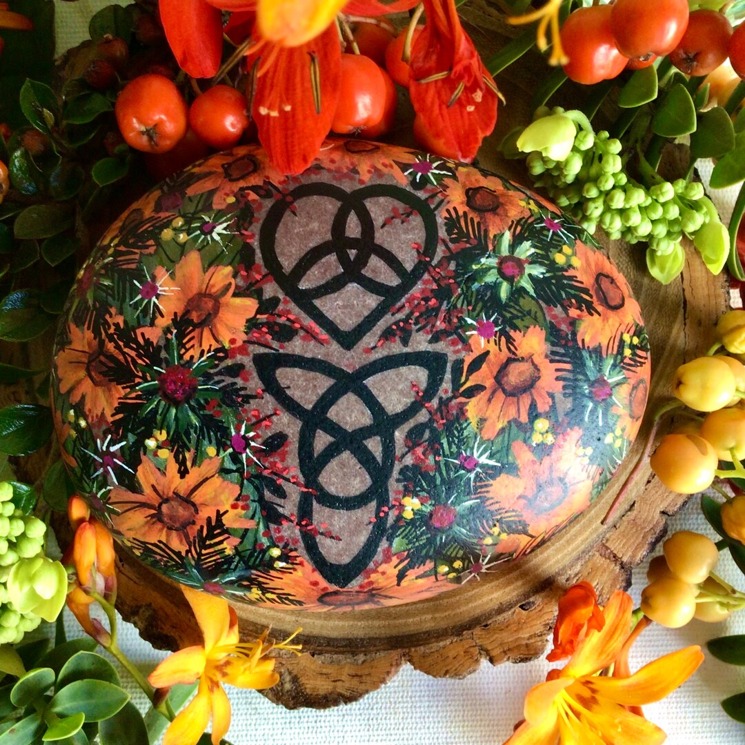 Samhain Halloween Scottish Gothic Oathing Stone for Weddings or ...