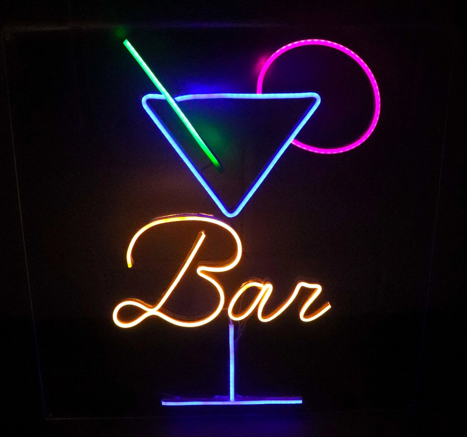 Neon Sign BAR Sign - Etsy