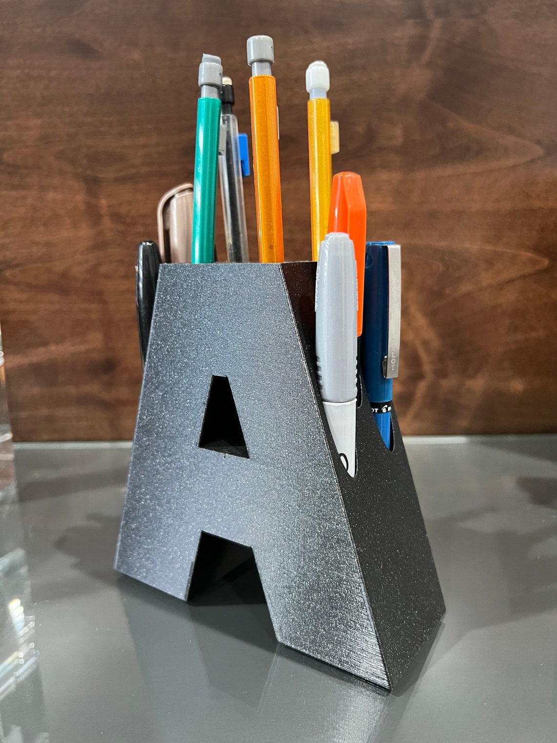 Letter A Pencil Holder - Etsy