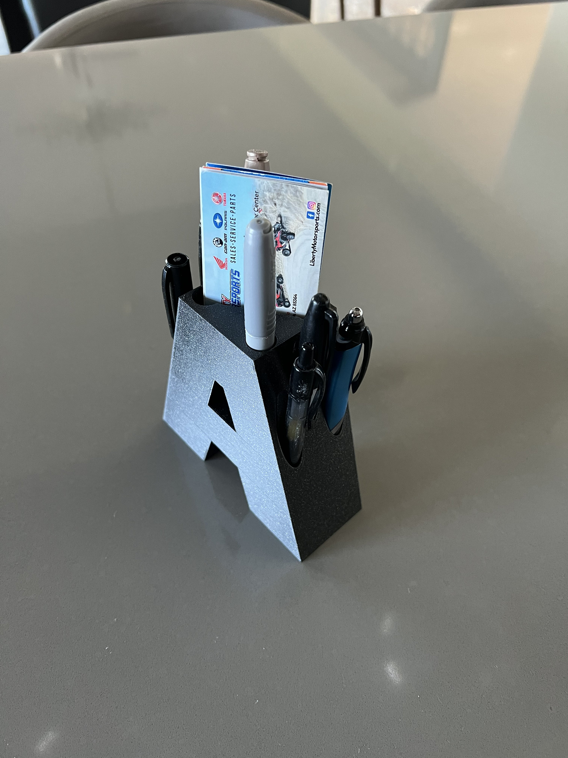 Letter A Pencil Holder - Etsy