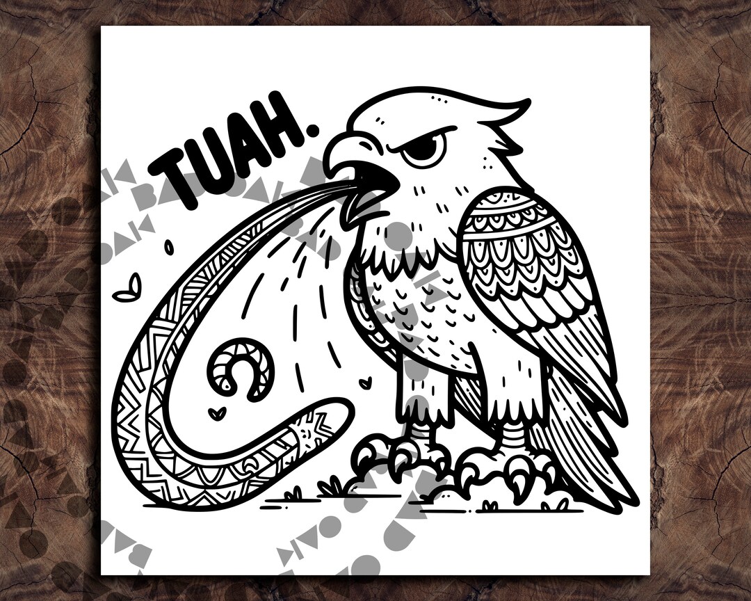Funny Hawk Tuah Png Clipart Shirt Sublimation Design Digital Download ...
