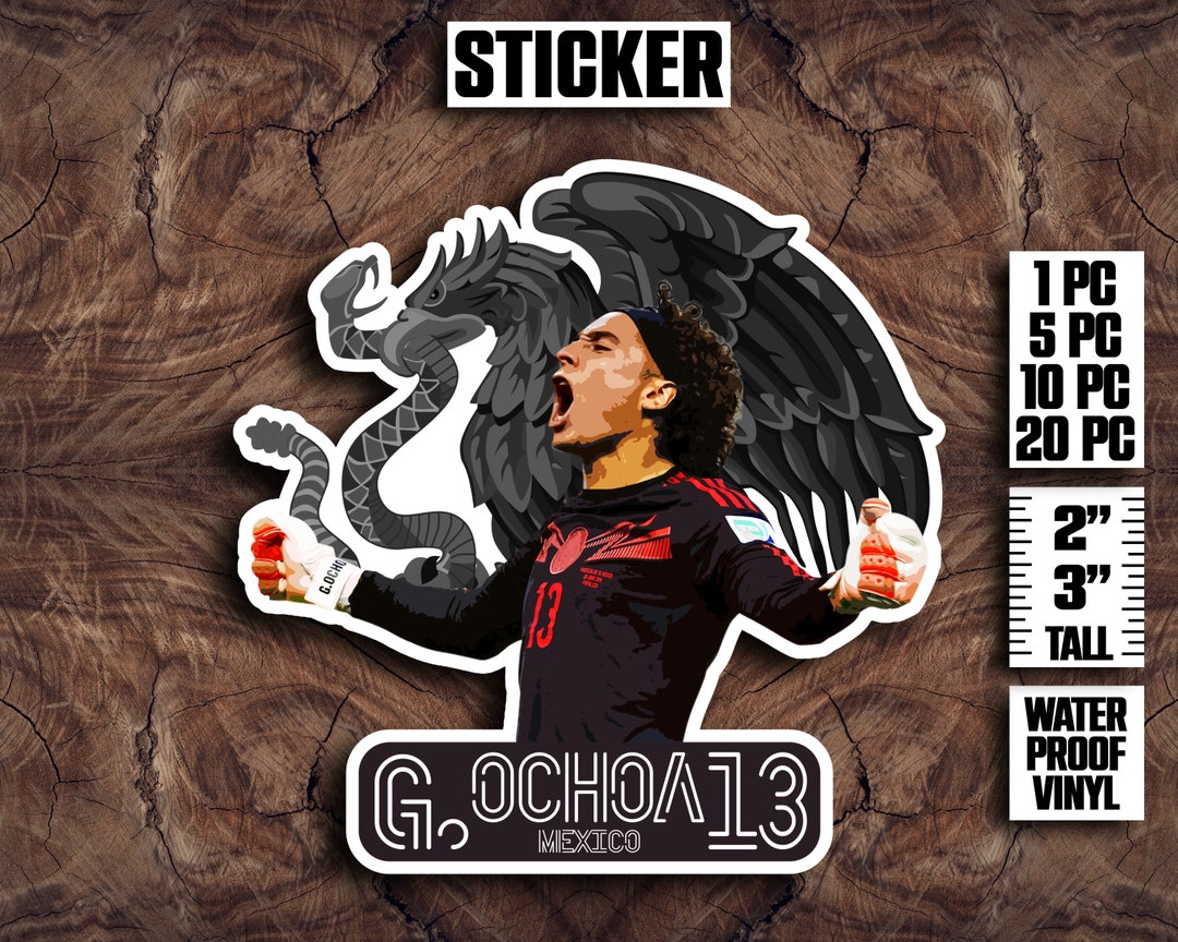 Mexico Ochoa 13 Sticker, Mexico Fifa World Cup Sticker, Qatar World Cup ...
