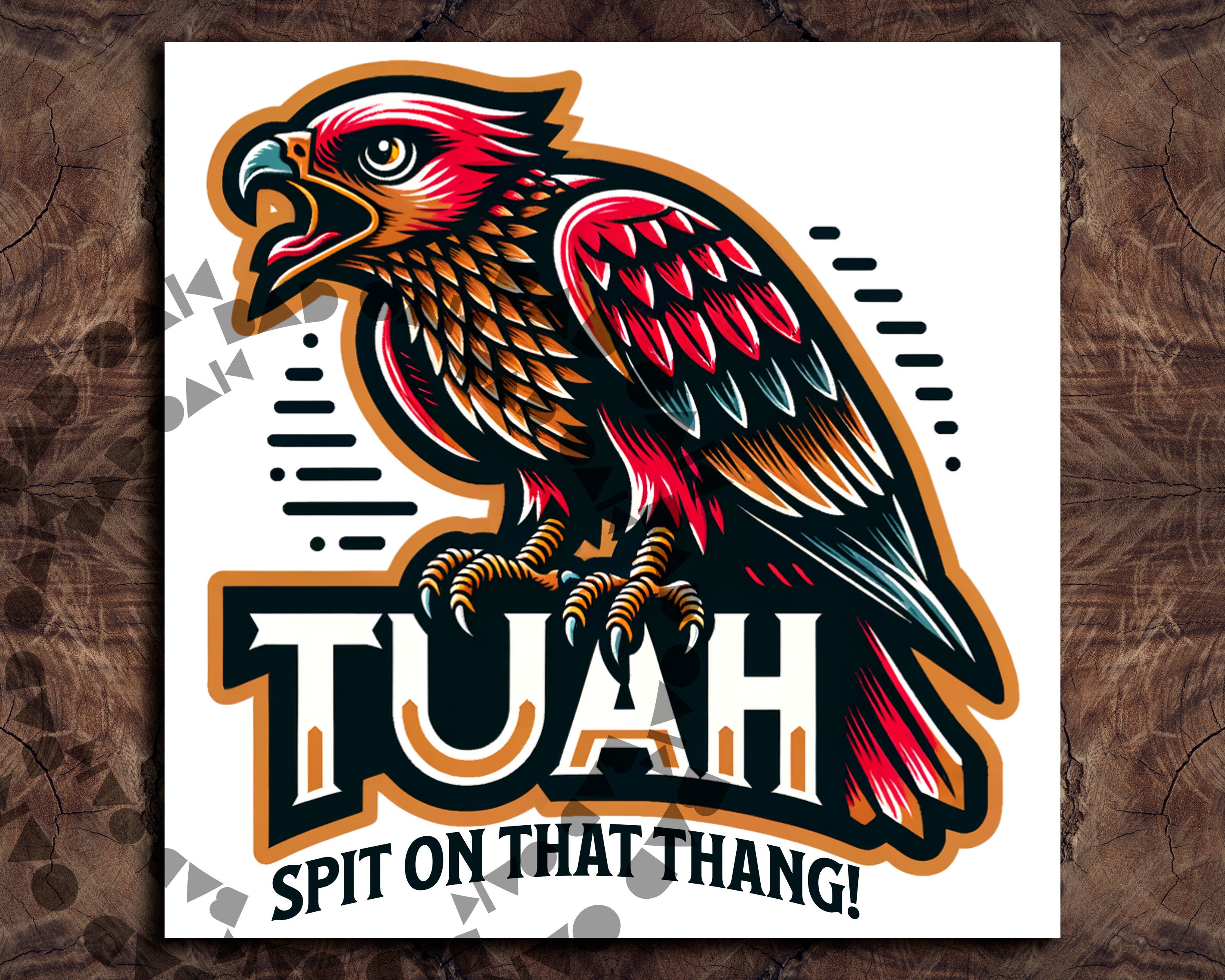 Hawk Tuah Graphic Bundle Png Clipart Shirt Sublimation Design Digital ...