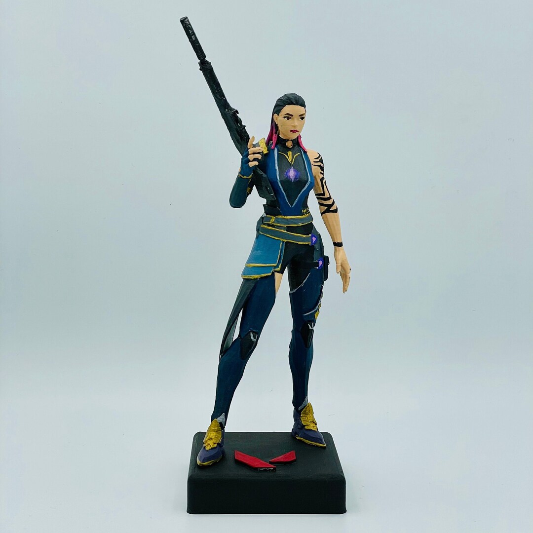 Valorant Figure Valorant Reyna Figure Reyna Colored Statue - Etsy