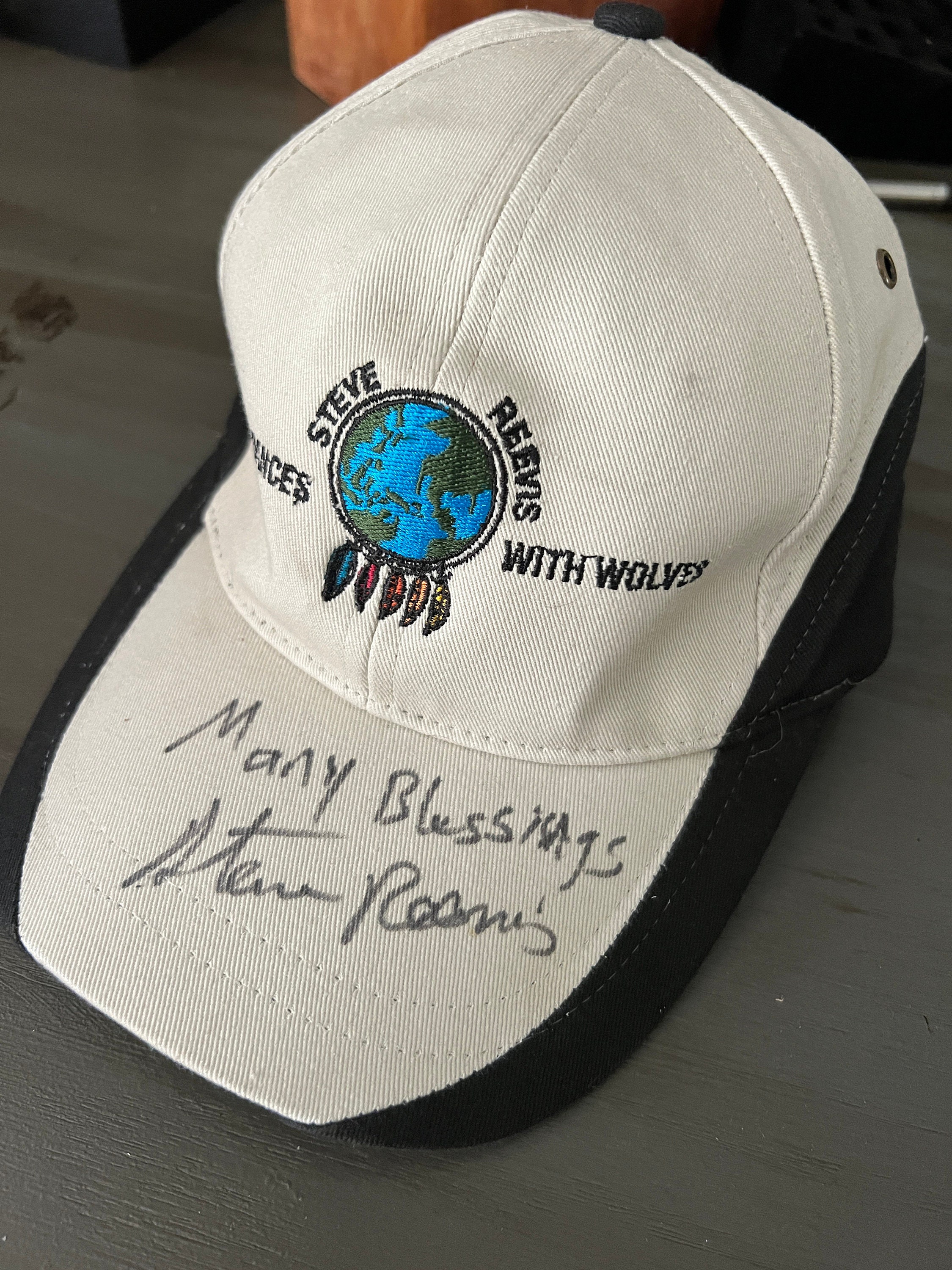 Steve Reevis dances With Wolves Autographed Hat - Etsy