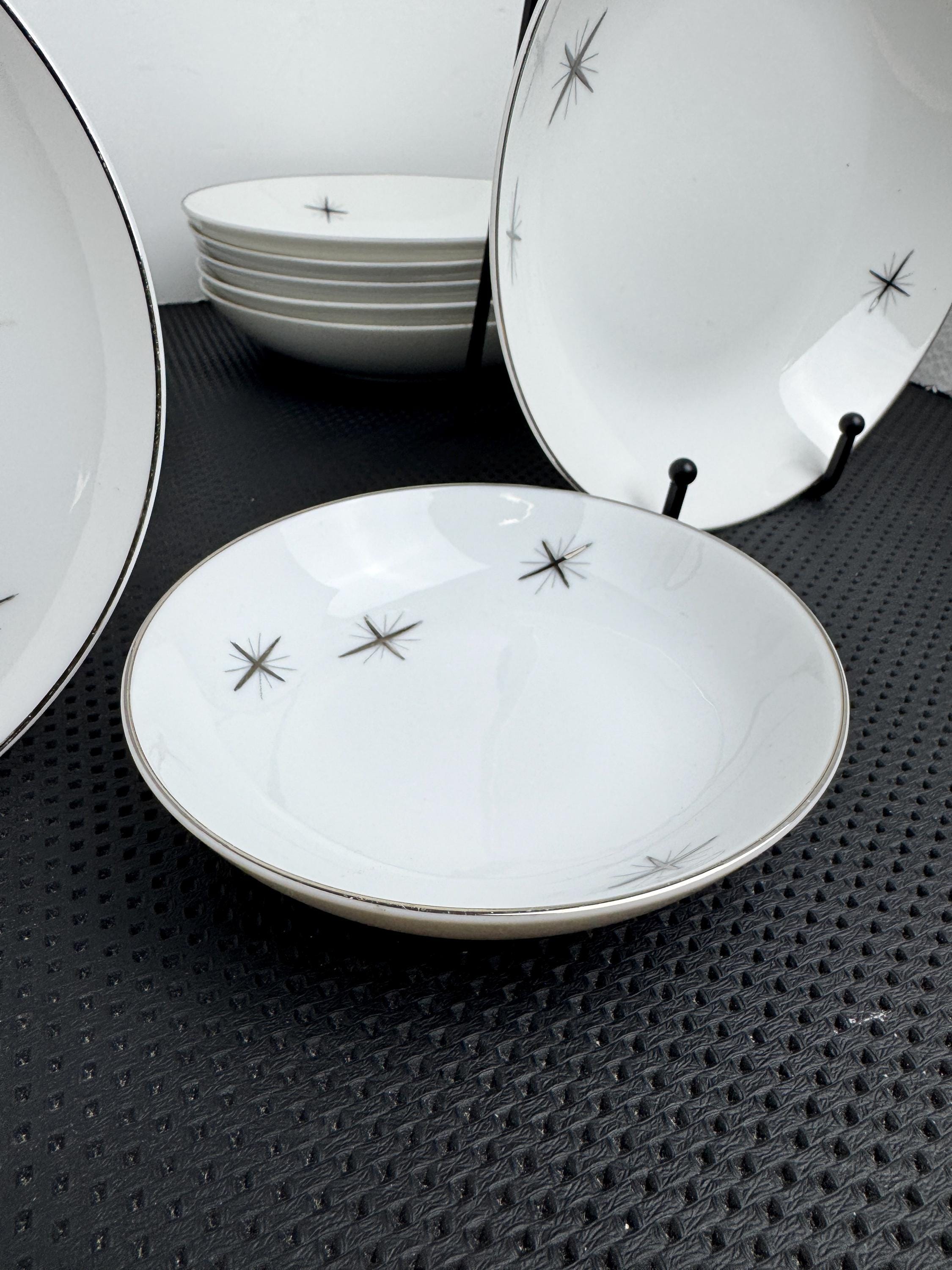 Mid Century Fukagawa Starburst Dinnerware Set for 6 - Etsy