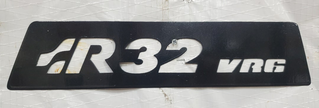 Vw Volkswagen R32 VR6 Intake Plate Emblem Plaque - Etsy