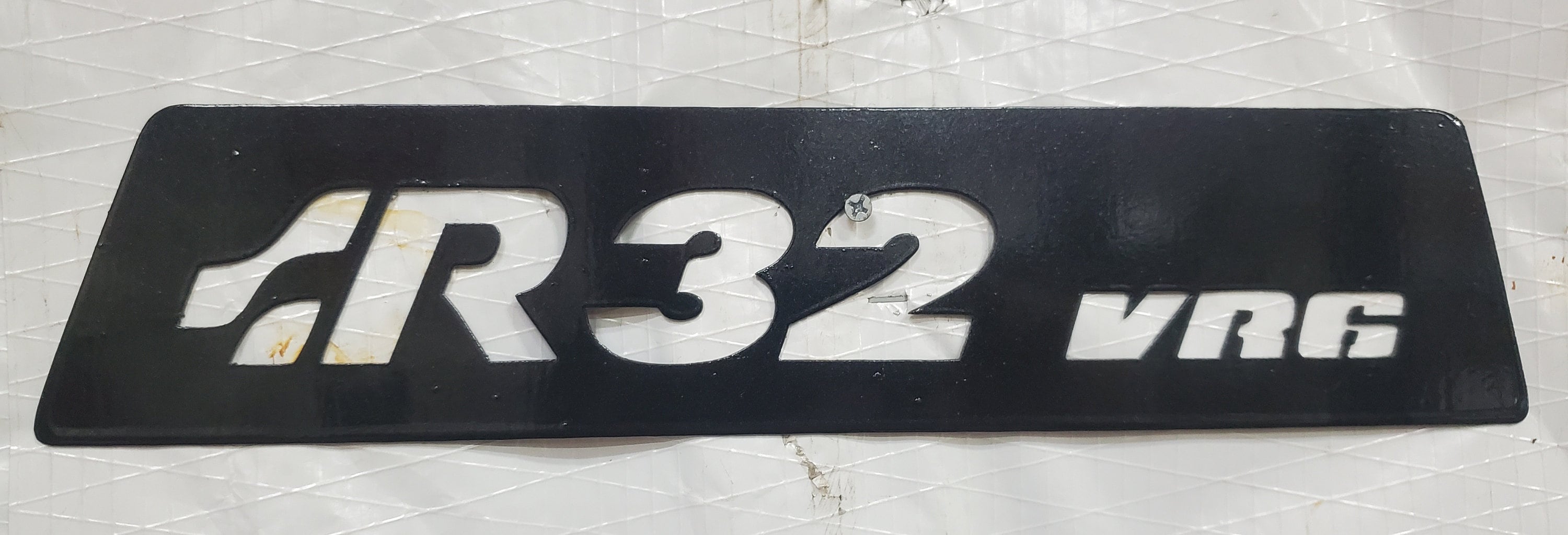 Vw Volkswagen R32 VR6 Intake Plate Emblem Plaque - Etsy