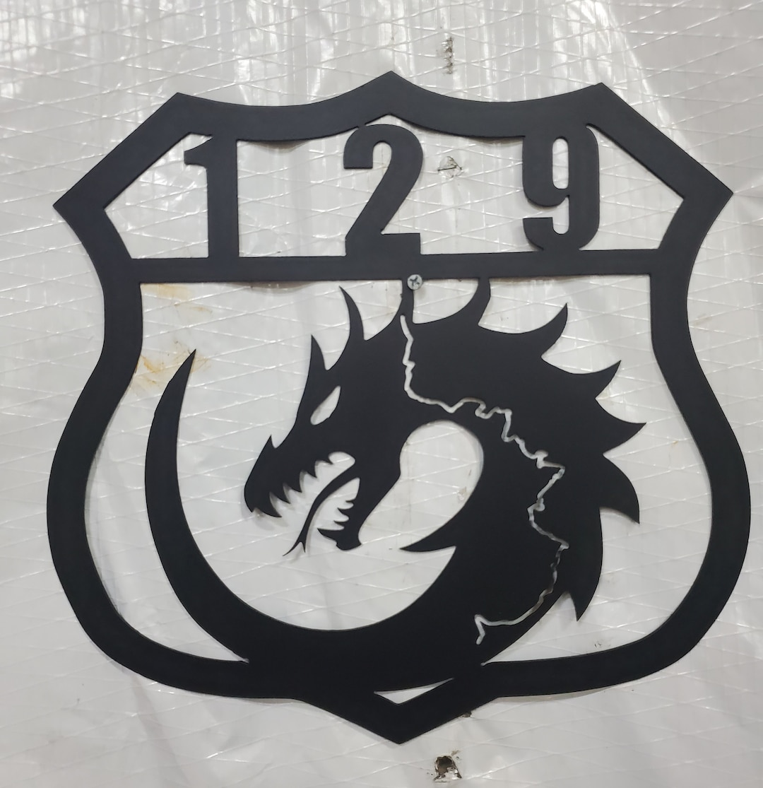 Tail of the Dragon Route 129 Metal Sign Usa Made - Etsy