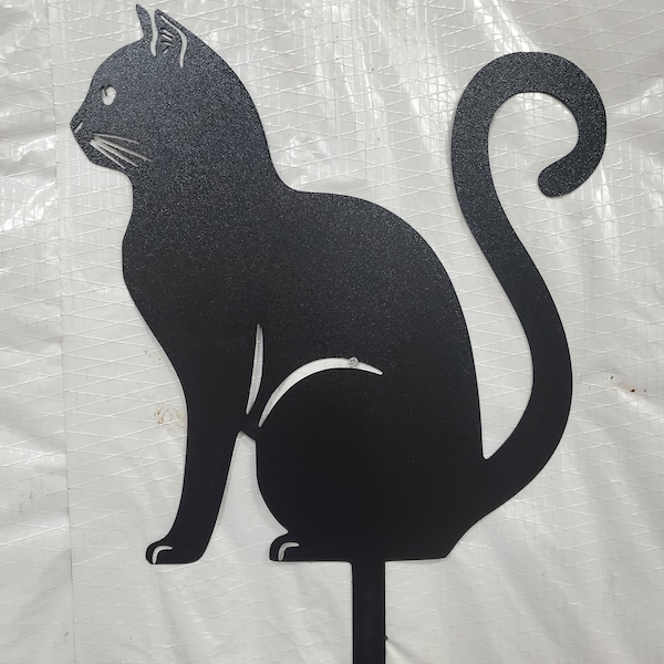 Metal Cat Silhouette - Etsy