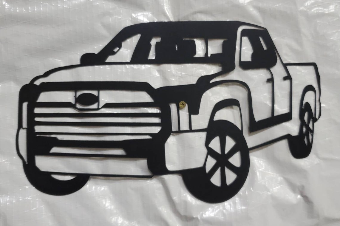 3rd Gen Toyota Tundra 2022 Metal Wall Art Sign USA Made - Etsy