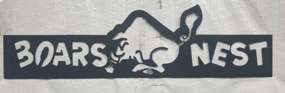 Boars Nest Metal Sign Dukes of Hazzard General Lee Usa Made - Etsy