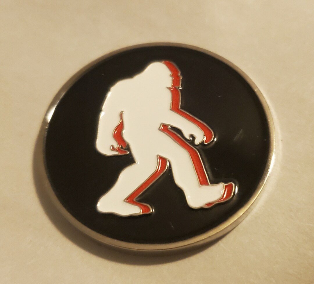 Bigfoot Sasquatch Metal Challenge Coin USA Made - Etsy