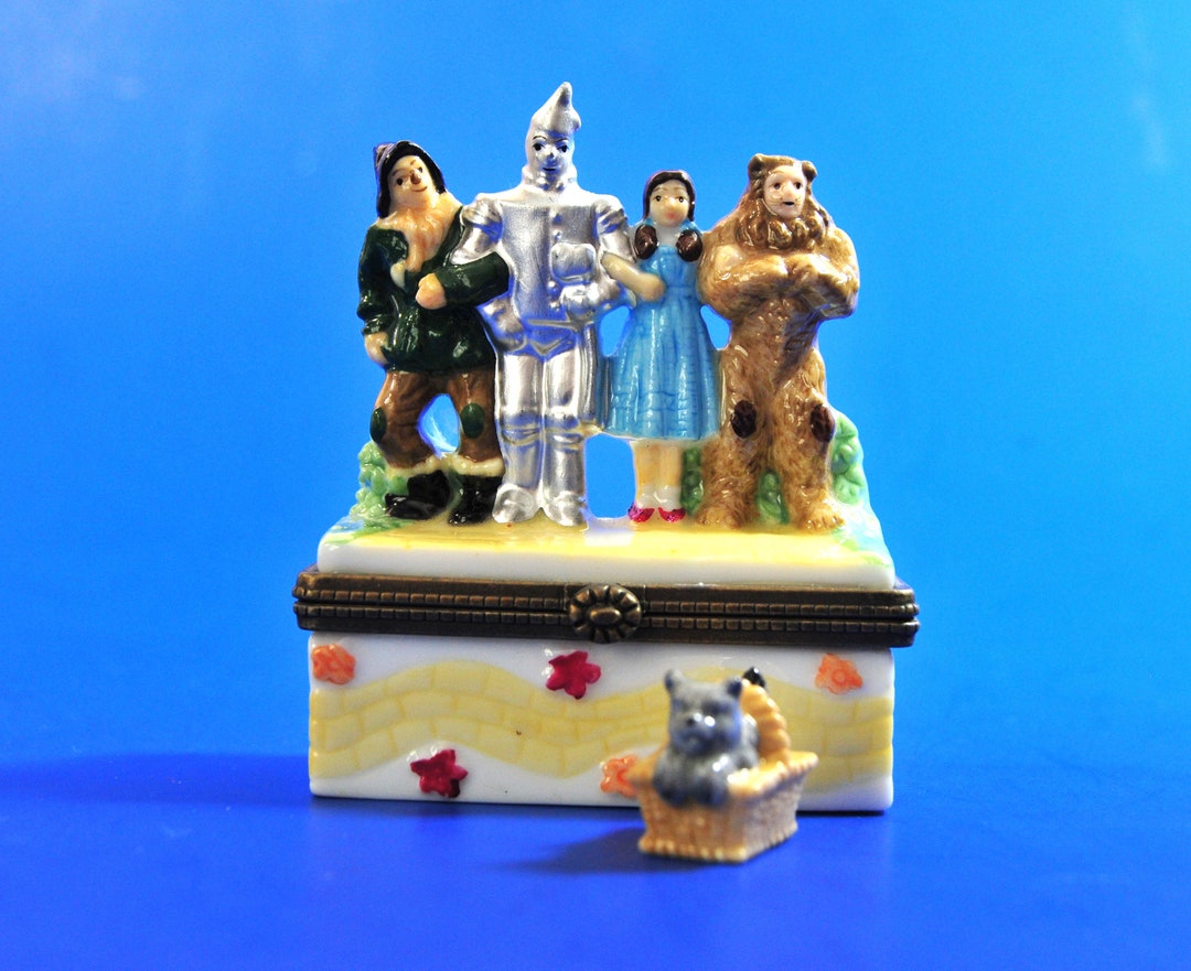 Rare Authentic Wizard of Oz Trinket Box, 1999 TURNER ENTERTAINMENT ...