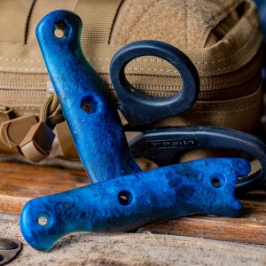 Knife Scales for Becker Ka-bar BK16, BK15, BK17, BK18 Cast Resin ...