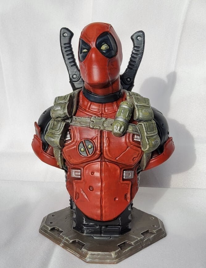 Deadpool 3d Printed - Etsy Canada