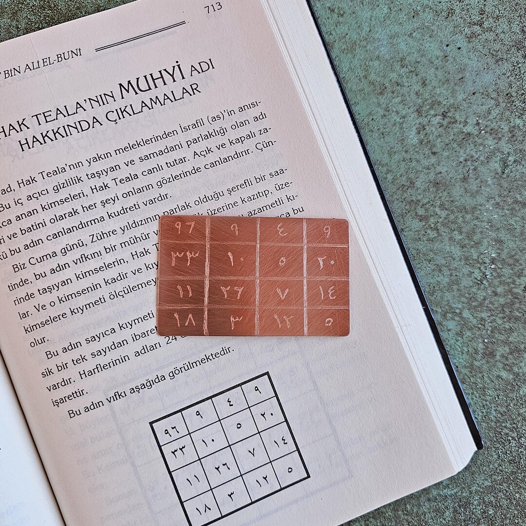 Copper Talisman Taweez for Self Control, Health and Downturn of Events ...