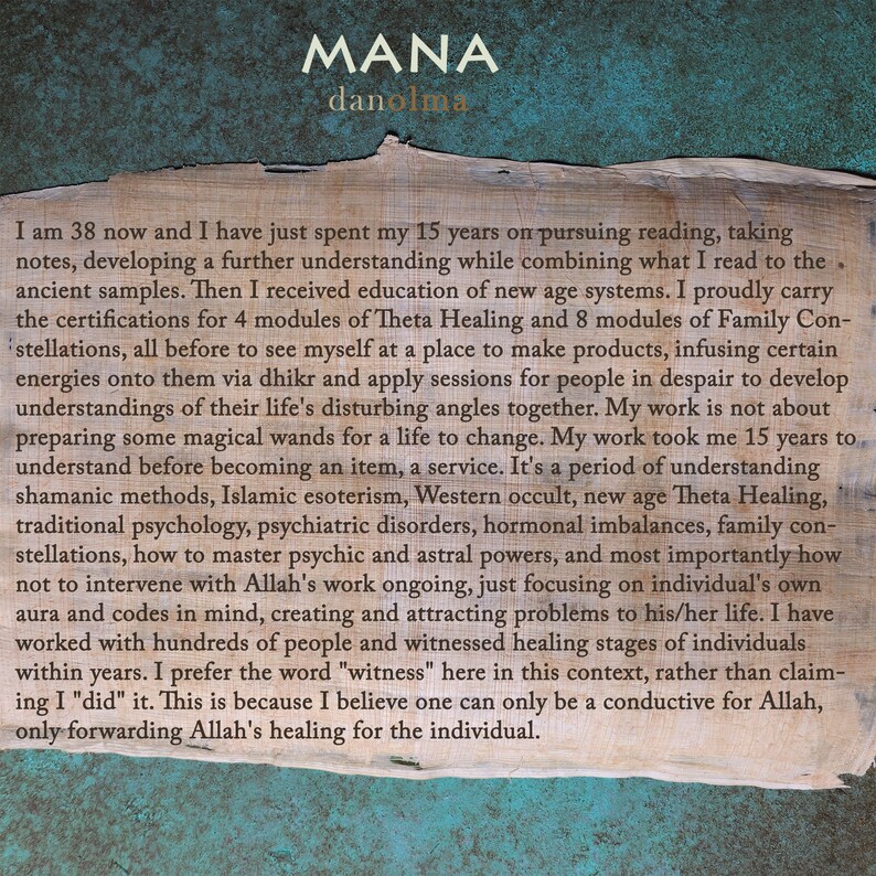 Talisman of Archangel Gabriel in Gold Floating Frame for Power and ...