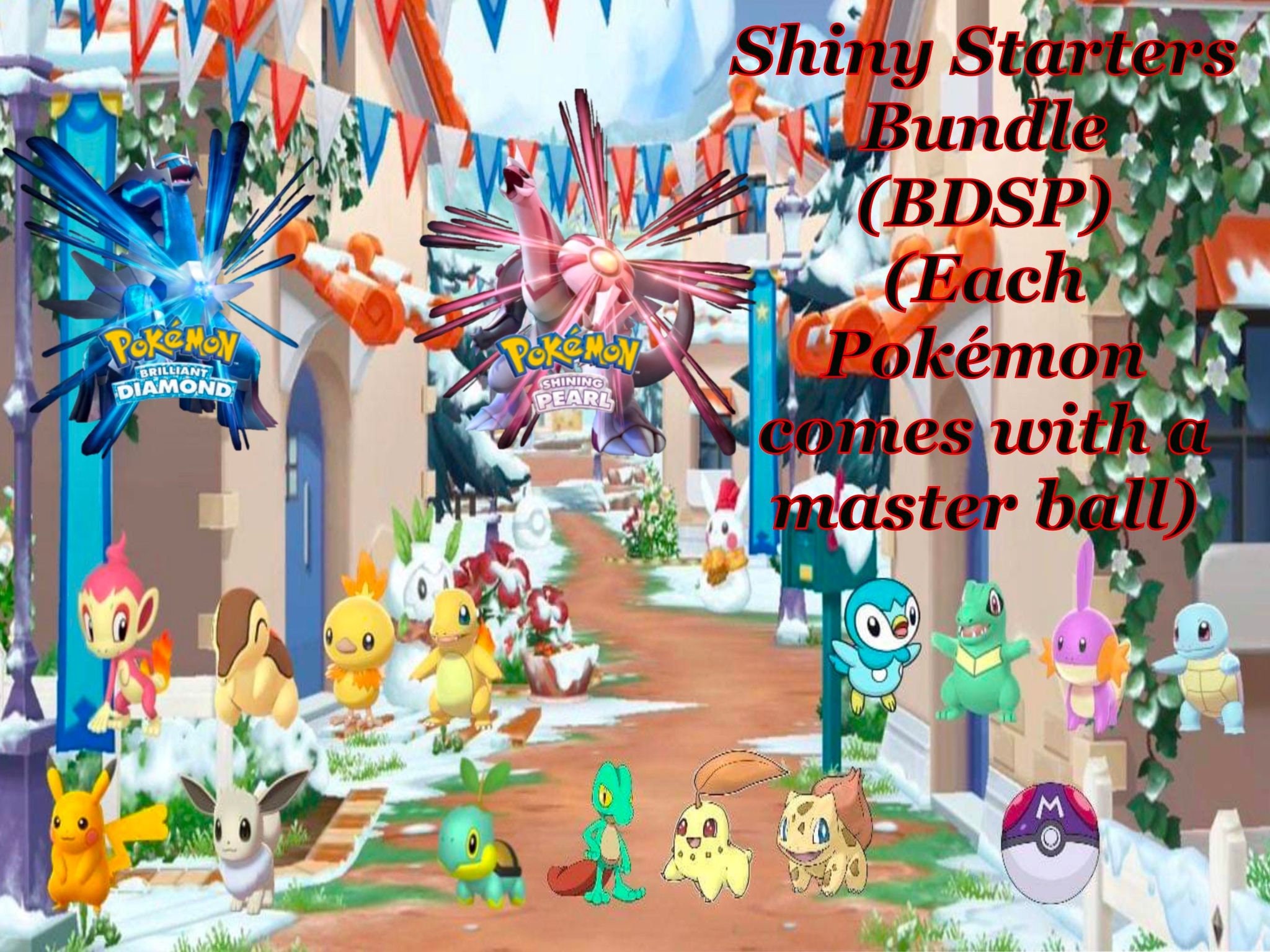 Pokemon Shiny Starters