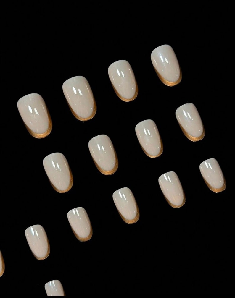 Gold is Gold Press on Halal Self Adhesive Nails - Etsy