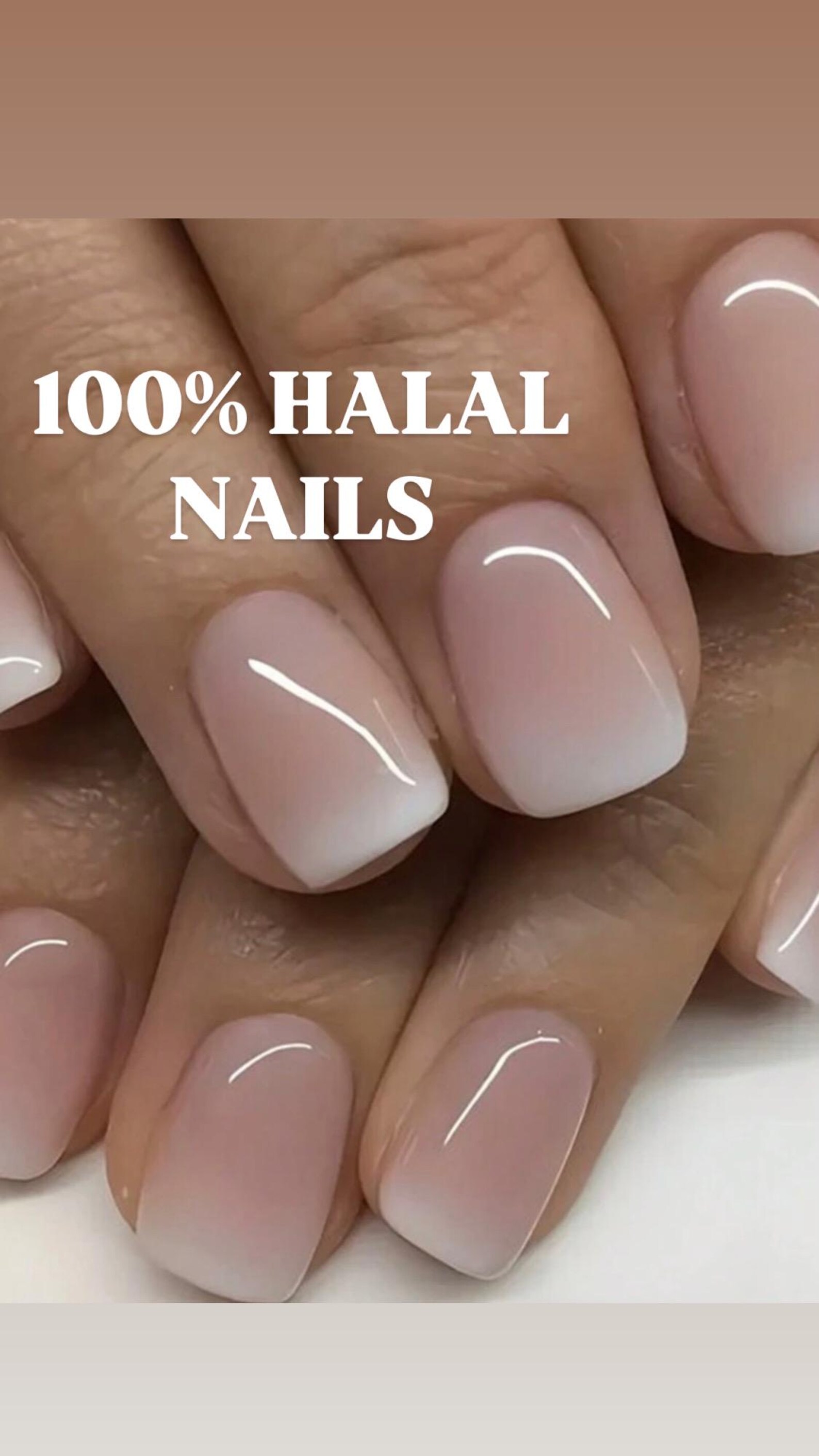 100% Halal Press on Removable Nails - Etsy