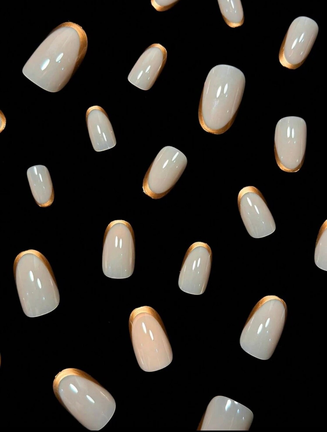 Gold is Gold Press on Halal Self Adhesive Nails - Etsy