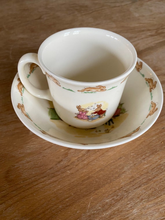 Bunnykins Bowl and Cup Set - Etsy