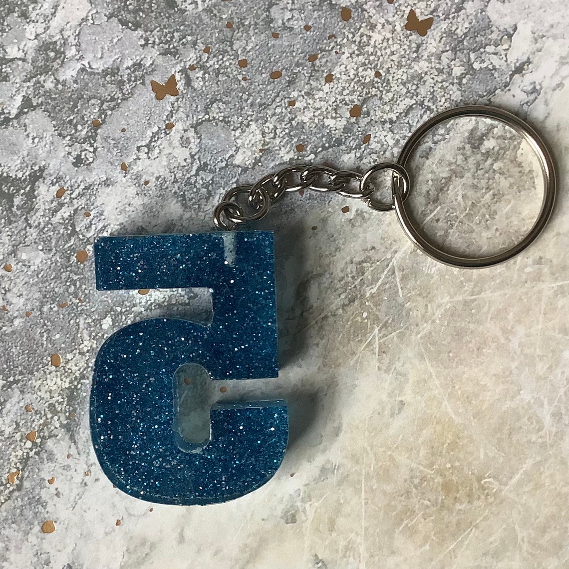Custom Number Keychains - Etsy