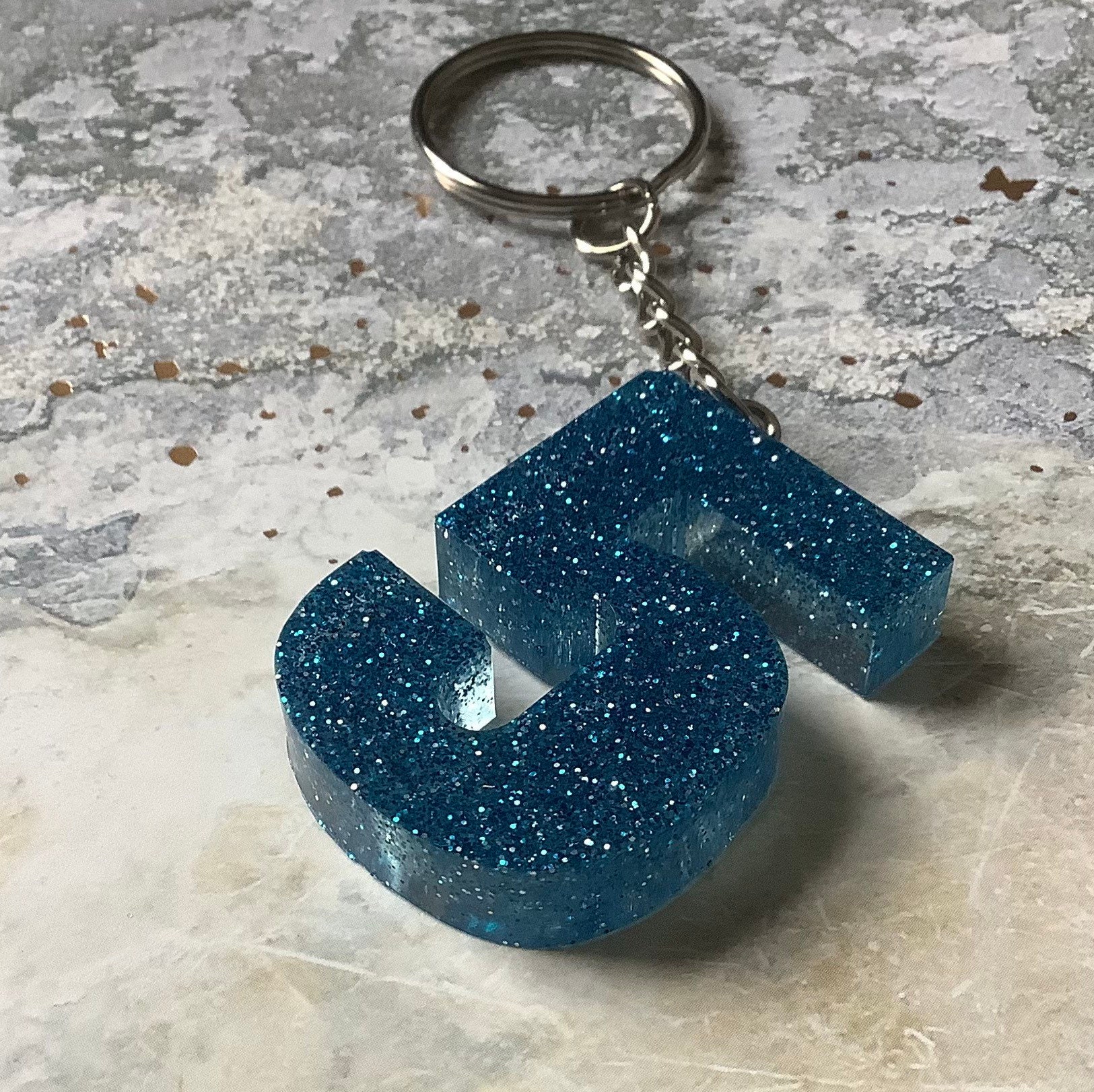 Custom Number Keychains - Etsy