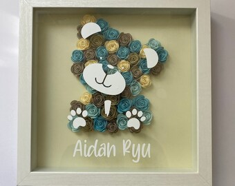 Bear Svg Shadow Box - Etsy