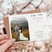 Calendar Wedding Invitation Template Photo Wedding Invitation Fully ...