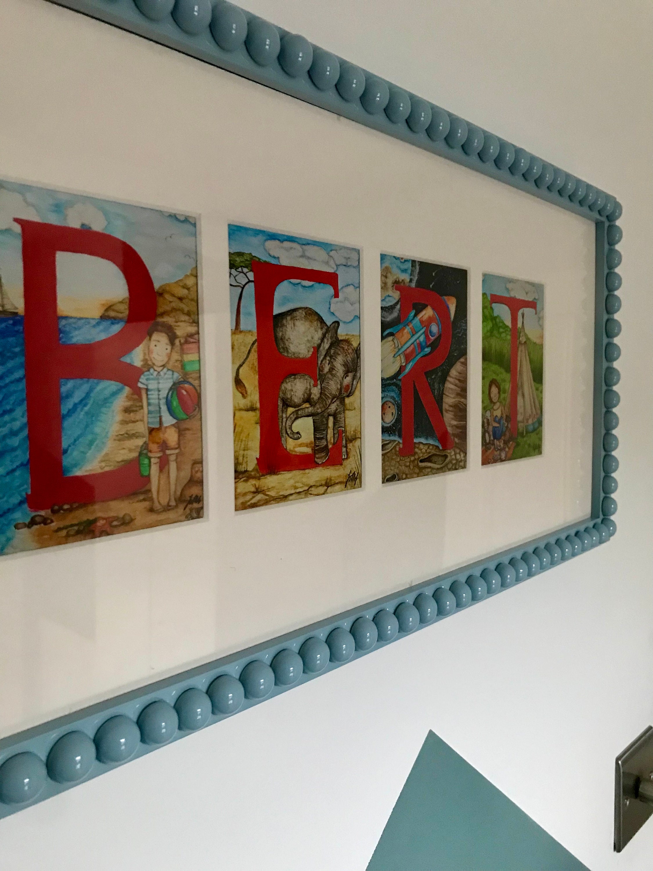 Powder Blue Bobbin Frame | Etsy